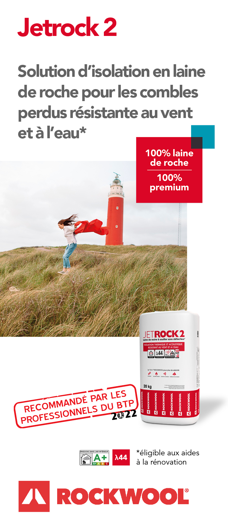 SOPREMA - Panneau de doublage isolant polyuréthane Sis Reve SI - ép. 10+30 mm - 2,5x1,2 m - R ...